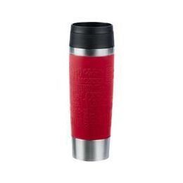 Emsa TRAVEL MUG Classic Grande Thermobecher dunkelrot/edelstahl, 0,5 Liter