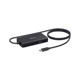 PanaCast USB Hub, Dockingstation schwarz, USB-C Geeignet für: Jabra PanaCast Anschlüsse: 1x RJ-45, 1x HDMI-Ausgang, 2x USB-A 2.0, 1x USB-C 3.2 (5 Gbit/s) Stromversorgung: USB-Betrieb Typ: Dockingstation