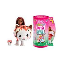 Mattel Barbie Cutie Reveal Chelsea Costume Cuties Serie - Kitty Red Panda, Puppe
