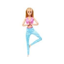 Mattel Barbie Made to Move mit pinken Sportoberteil und blauer Yogahose, Puppe Serie: Barbie Made to Move Art: Puppe Altersangabe: ab 36 Monaten Zielgruppe: Kindergartenkinder