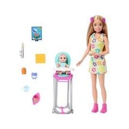 Mattel Barbie Family & Friends New Skipper Babysitters Inc. Spielset, Puppe Serie: Barbie Family & Friends Art: Puppe Altersangabe: ab 36 Monaten Zielgruppe: Kindergartenkinder