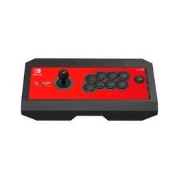 HORI Real Arcade Pro V Hayabusa, Joystick schwarz/rot, für Nintendo Switch Verbindung: Kabel