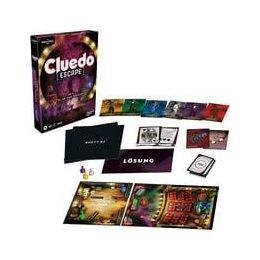 Hasbro Cluedo Escape Der Club der Magier, Gesellschaftsspiel