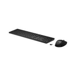 HP 650 Wireless-Tastatur und -Maus, Desktop-Set schwarz, DE-Layout Layout: Deutsch Verbindung: Funk