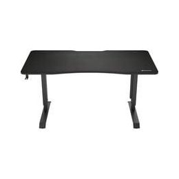 Sharkoon Skiller SGD10, Gaming-Tisch schwarz Material: Tischplatte aus MDF Tragfähigkeit: 100 kg Tischplatte: 160 x 80 cm Eigenschaften: Höhenverstellbar