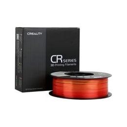 CREALITY CR-Silk PLA Filament Gold/Rot, 3D-Kartusche 1 kg, 1,75 mm, auf Rolle