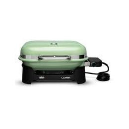 Weber Lumin Elektrogrill mint, 2.200 Watt Grillrost Material: Gusseisen Leistung: 2.200 Watt Grillfläche: 1.562 cm² Heizart: Elektro