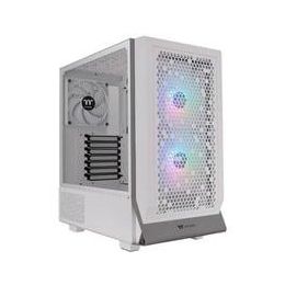 Thermaltake Ceres 300 TG ARGB , Tower-Geh&auml;use wei&szlig;, Tempered Glass