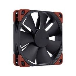 NOCTUA NF-F12 industrialPPC-24V-2000 SP IP67 PWM, Geh&auml;usel&uuml;fter schwarz, PWM-Anschluss, 120 mm