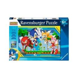 Ravensburger Kinderpuzzle Nichts kann Sonic aufhalten 100 Teile Teile: 100 Altersangabe: ab 6 Jahren