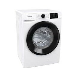 Gorenje WNEI74APS, Waschmaschine weiß/schwarz Kapazität: 7 kg Drehzahl max.: 1.400 U/min Dauer Standardprogramm: 3 h: 1 min