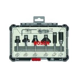 Bosch Rand- und Kantenfr&auml;ser-Set, 6-teilig 1/4"-Schaft