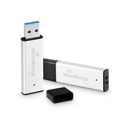 MediaRange High Performance 32 GB, USB-Stick silber/schwarz, USB-A 3.2 Gen 1