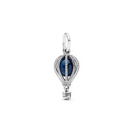 Pandora Charm Moments Blauer Heißluftballon Reise 798064NMB