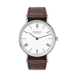 Nomos Glashütte Nomos Glashütte Damenuhr Ludwig 33 Duo emailleweiss 242