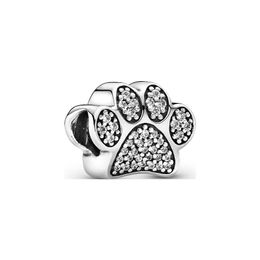 Pandora Charm Moments Sparkling Paw Print Charm 791714CZ