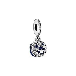 Pandora Charm Moments Moon & Blue Sky 791993CZ