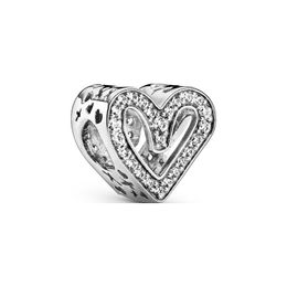 Pandora Charm Moments Funkelndes Freihand-Herz 798692C01