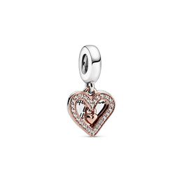 Pandora Charm Moments Funkelndes Freihand-Herz 788693C01