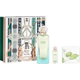 Hermès Hermès To Share Collection Parfums-Jardins Geschenkset Eau de Toilette 100 ml + Soap 50 g + Eau de Toilette 7,5 ml