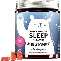 Bears With Benefits Nahrungsergänzungsmittel Vitamin-Gummibärchen Melatonin ComplexSuper Snooze Sleep Vitamin zuckerfrei 60 Stück