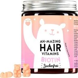 Bears With Benefits Nahrungsergänzungsmittel Vitamin-Gummibärchen Ah-Mazing Hair Vitamins Sugar Free 60 Gummibärchen