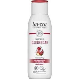 lavera Körperpflege Body SPA Body Lotion und Milk Bio-Cranberry & Bio-ArganölRegenerierende Body Milk