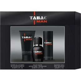 Tabac Herrendüfte Tabac Man Geschenkset Eau de Toilette Spray 30 ml + Body & Hair Shower Gel 75 ml + Deodorant Spray 50 ml