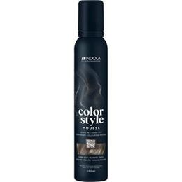 Indola Semi-permanente Haarfarbe Color Style Mousse Dark Ash
