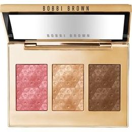 Bobbi Brown Makeup Puder Luxe Cheek & Highlighting Palette Golden Glow