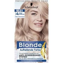 Blonde Haarpflege Coloration Aufhellende Farbe 10.25 Helles Erdbeerblond