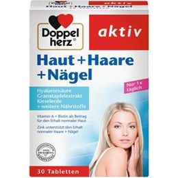 Doppelherz Gesundheit Haut, Haare, Nägel Hyaluron + Kieselerde + ZinkHaut + Haare + Nägel Tabletten