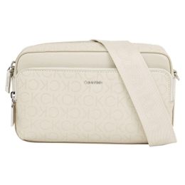 Calvin Klein Mini Bag CK MUST CAMERA BAG_EPI MONO, Handtasche Damen Tasche Damen Schultertasche, beige|grau