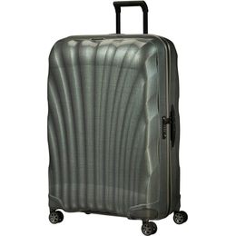 Samsonite Hartschalen-Trolley C-Lite, 81 cm, 4 Rollen, Reisekoffer Großer Koffer Aufgabegepäck Made in Europe, grün