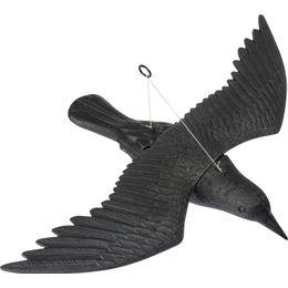 Gardigo Vogelattrappe Vogel-Abwehr Falke, schwarz