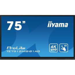 iiyama ProLite TE7512MIS-B1AG Touch Display 189,3 cm (75 Zoll)