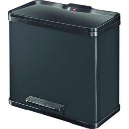 Hailo Mülleimer 17,0 + 9,0 l schwarz