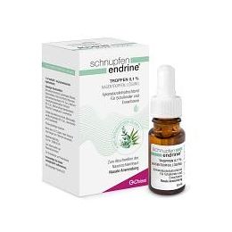 SCHNUPFEN ENDRINE 0,1% Nasentropfen 10 ml