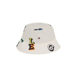 Tommy Hilfiger Sonnenhut SMALL FLAG AOP BUCKET HAT für Kinder bis 16 Jahre, bunt