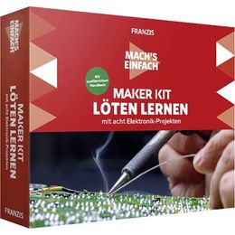 Franzis Verlag 67122 Machs einfach - Löten lernen Löten Maker Kit ab 14 Jahre