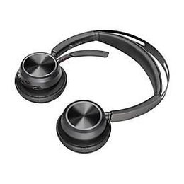 HP Poly Voyager Focus 2 - Headset - On-Ear - Bluetooth - kabellos, kabelgebunden - aktive Rauschunterdrückung