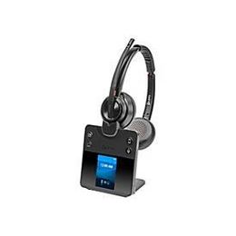 Poly Savi 8420 Office - Savi 8400 series - Headset - On-Ear - DECT / Bluetooth - kabellos
