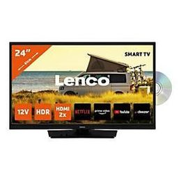 Lenco DVL-2483BK - 61 cm (24") Diagonalklasse LCD-TV mit LED-Hintergrundbeleuchtung - Smart TV - Linux - 720p 1366 x 768 - HDR
