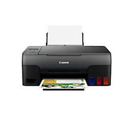 Canon Tintenstrahl-Multifunktionsdrucker PIXMA G3520 MegaTank, Schwarzweiß/Farbe, 3-in-1, USB/WLAN, Duplex/Mobildruck, bis A4, inkl. CMYK-Flaschen