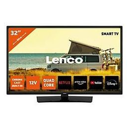 Lenco LED-3263BK - 81 cm (32") Diagonalklasse LCD-TV mit LED-Hintergrundbeleuchtung - Smart TV - Android TV - 720p 1366 x 768 - HDR