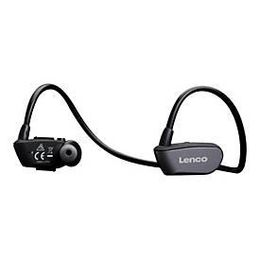 Lenco BTX-860 - Ohrhörer mit Mikrofon - im Ohr - hinter dem Nacken angebracht - Bluetooth - kabellos