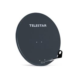 Telestar SAT-Spiegel Alu, 80 cm, oval, grau