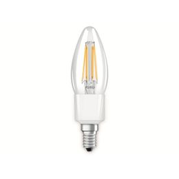 LEDVANCE LED-Filament-Lampe, CLB40D, E14, EEK: E, 4W, 470lm, 2700K, WiFi