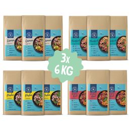 Pets Deli Trockenfutter Super Sparpaket 3x6kg sortenrein für Hunde - 3x6kg Huhn