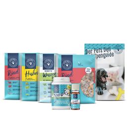 BARF Rind mit Öl & Mineral-Mix für Hunde - 400g / 20er Pack ✓ 100% Lebensmittelqualität ✓ Welpen von Pets Deli